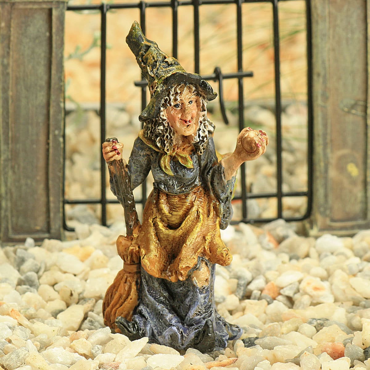 Halloween Witch Figure Miniature Halloween Witch Two Colour - Etsy