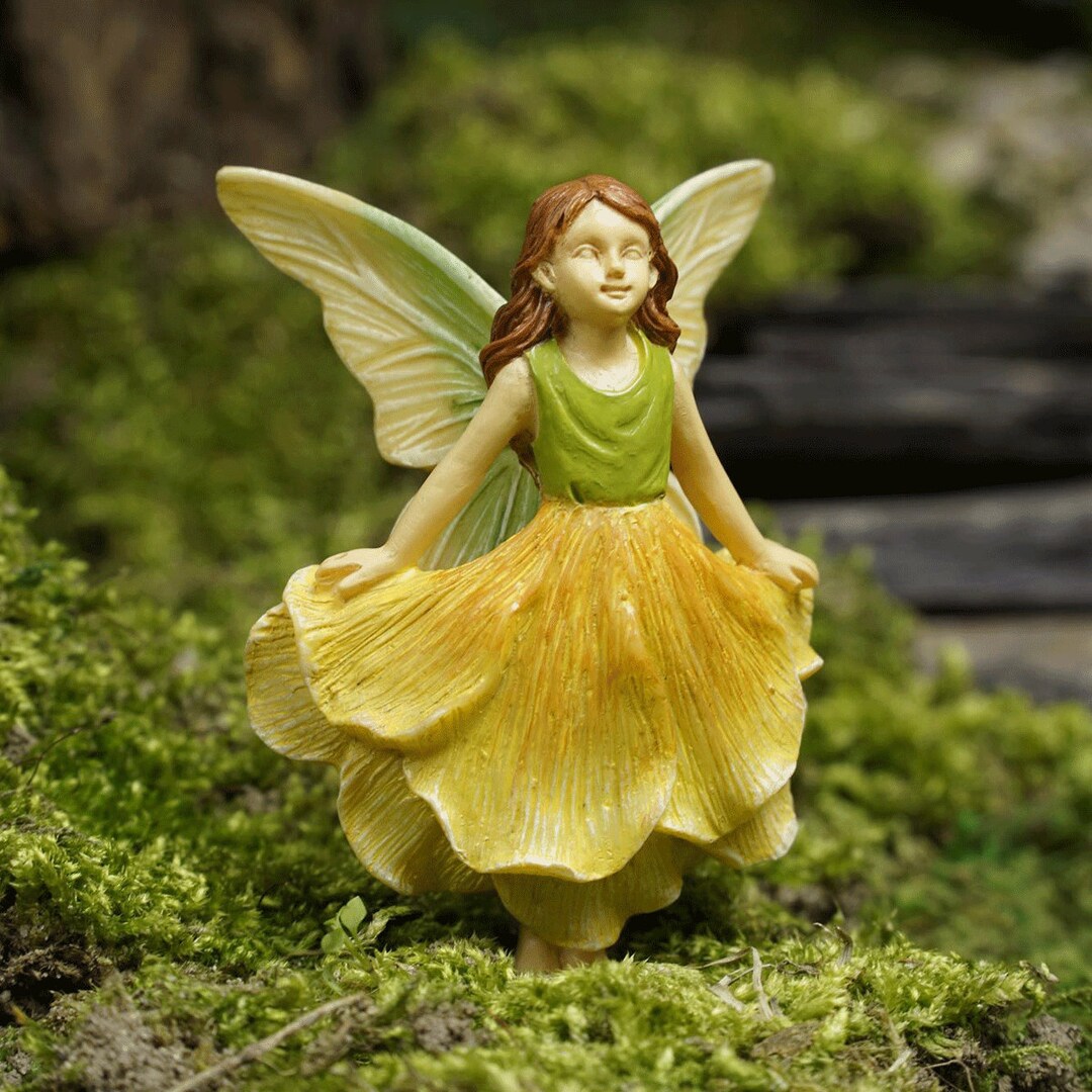 Beautiful Belle Fairy, Standing Fairy, Miniature Fairy Figure, Fairy ...