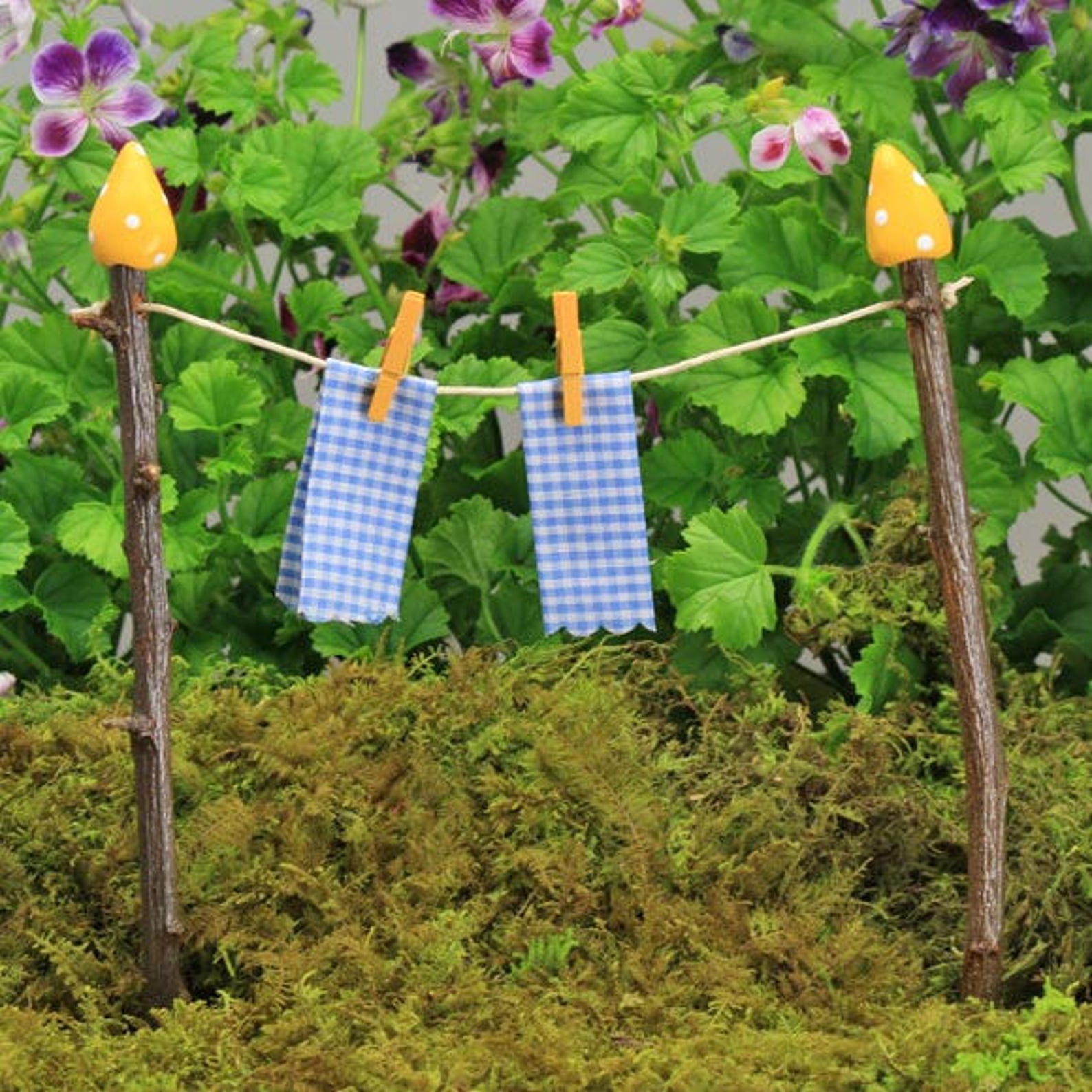 Fairy Clothes Line, Clothes Line, Fairy Washing Line, Fairy Tea Towels ...