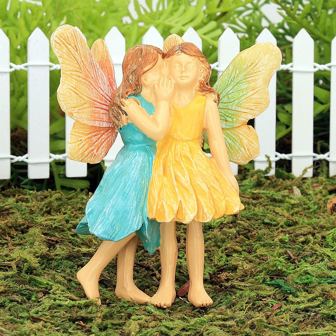 Sister's Secrets, Sharing A Secret, Best Friends, Miniature Standing ...