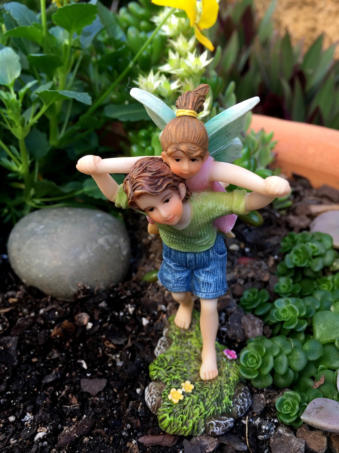 Mason and Amy Brother and Sister Fairies Playing Fairies - Etsy