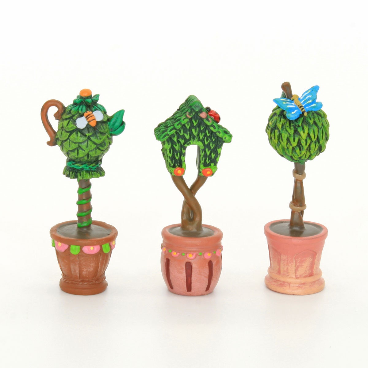Little Topiary Trees Miniature Topiary Tree Three Designs - Etsy