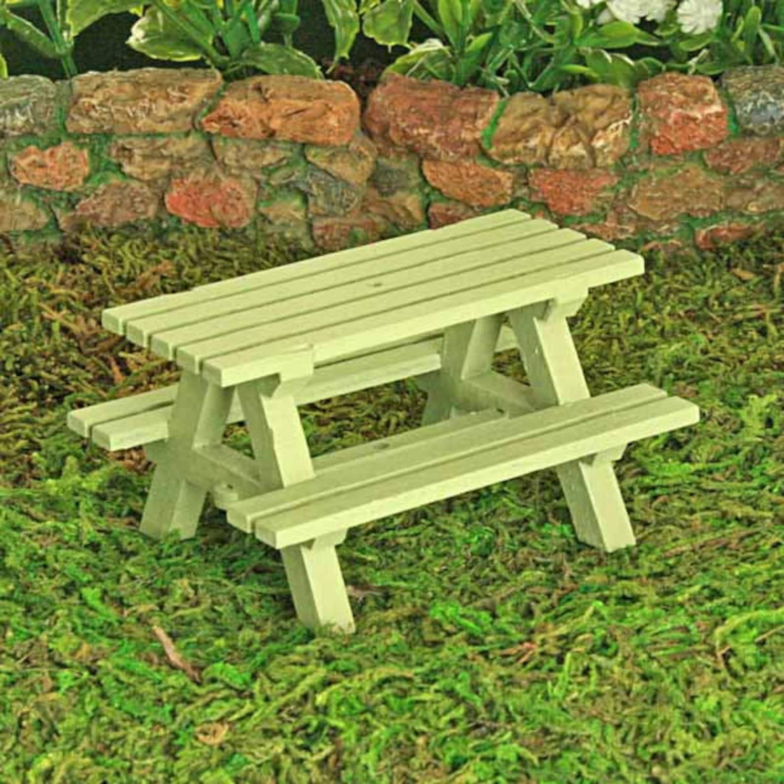 Sage Green Picnic Bench Collection - Sun Umbrella - Glow in the Dark ...