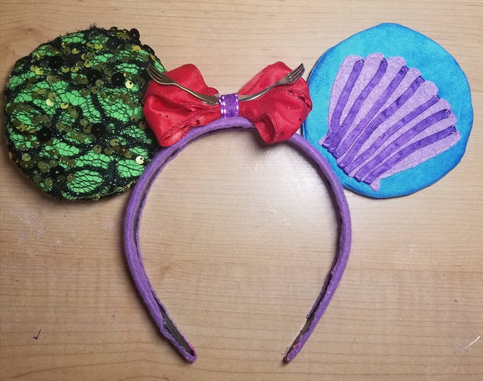Little Mermaid Mickey Ears - Etsy