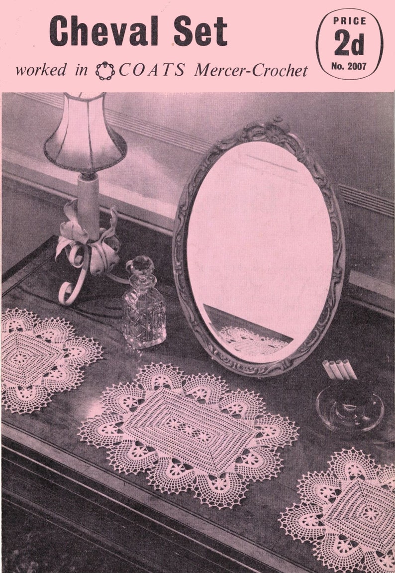Cheval Set, Crochet Pattern, PDF Instant Download. - Etsy