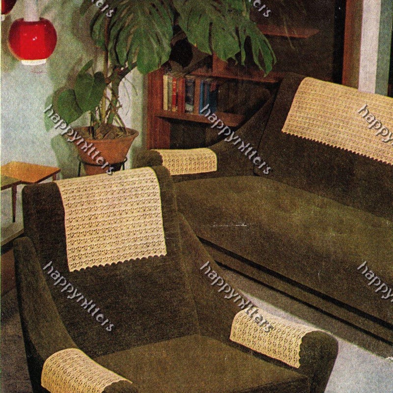 Settee and Chair Set - Etsy