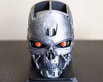 Terminator Skull | Etsy