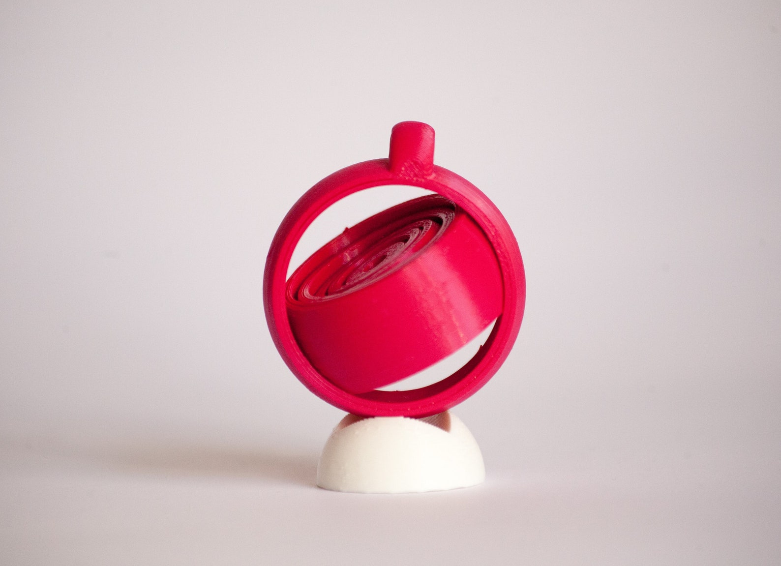 3D Printed Gyro Keychain With 6 Rings - Etsy