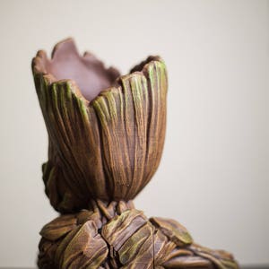 Cute Baby Groot Planter Avengers Infinity War Flower Vase Marvel Home ...