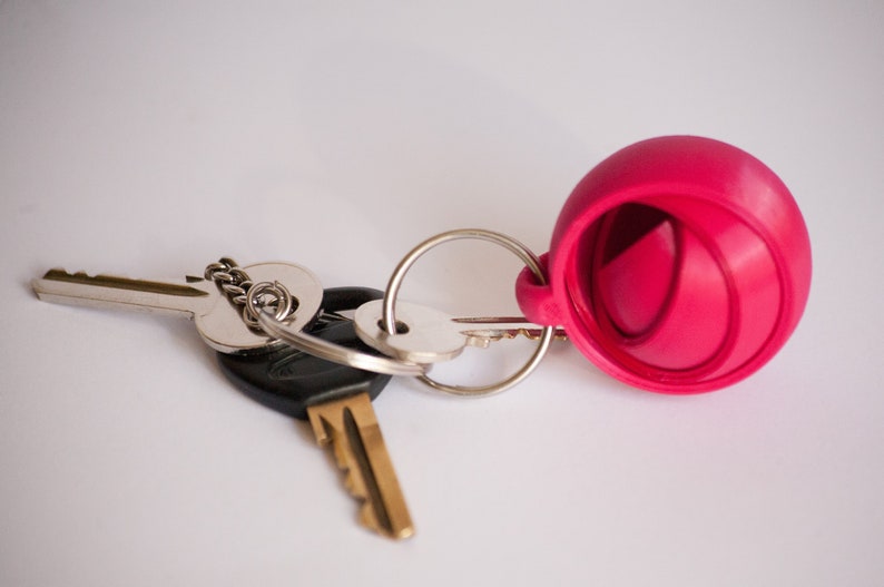 3D Printed Gyro Keychain With 6 Rings - Etsy