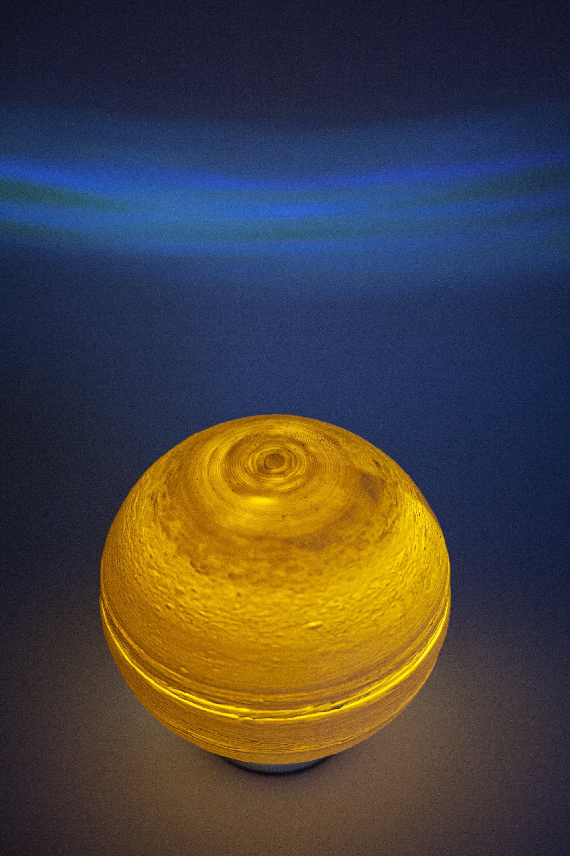 Jupiter Planet Night Lamp, 3D Printed Lamp, Modern Desk Lamp, Astrology ...