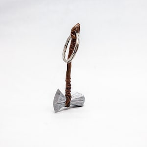 Thor Stormbreaker Keychain 3D Printed Hand Painted Thors Axe Avengers ...