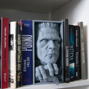 Frankenstein Monster Bookend, Book Nook, Unique Horror Gift, Horror ...