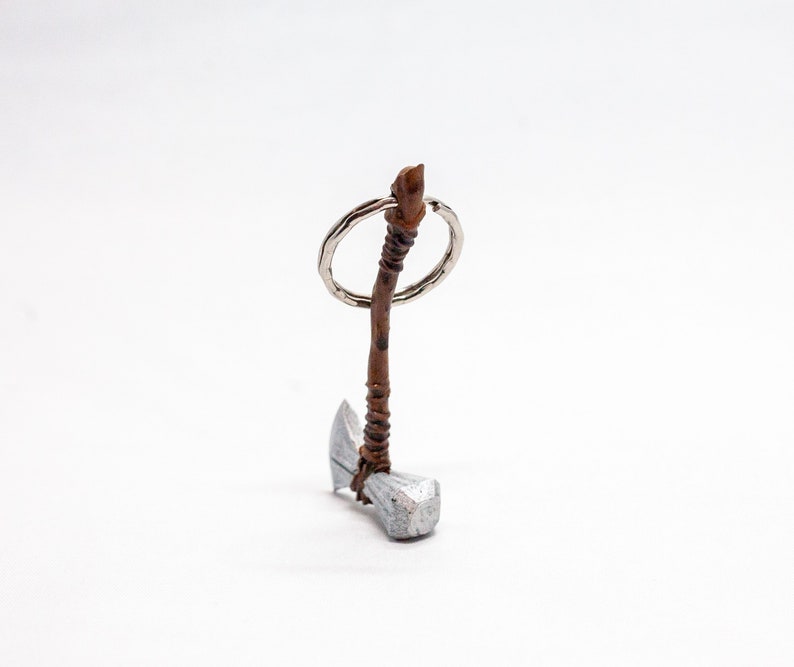 Thor Stormbreaker Keychain 3D Printed Hand Painted Thors Axe Avengers ...
