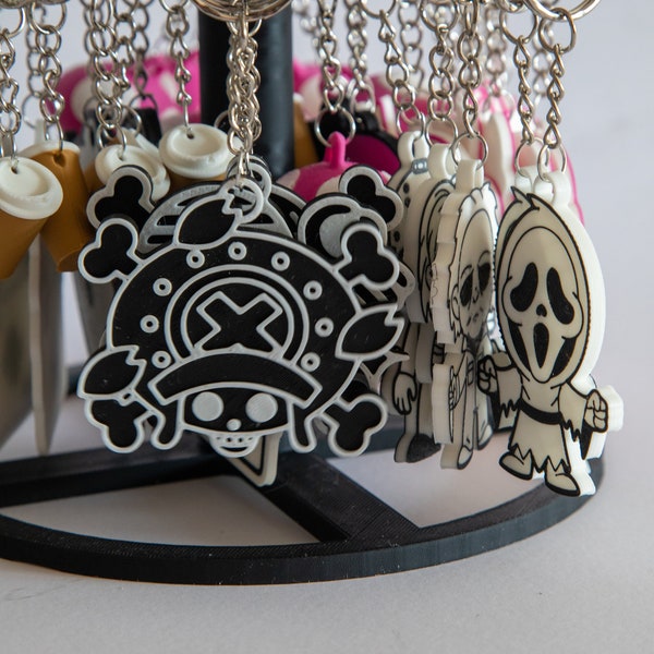 One Piece Zoro Swords Keychain - Etsy