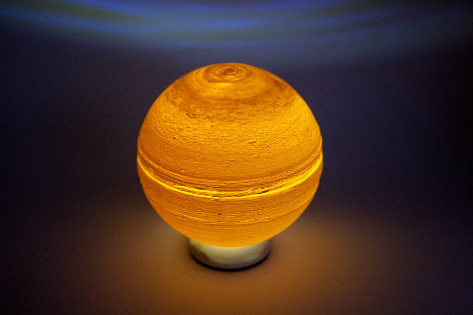 Jupiter Planet Night Lamp 3D Printed Lamp Modern Desk Lamp | Etsy