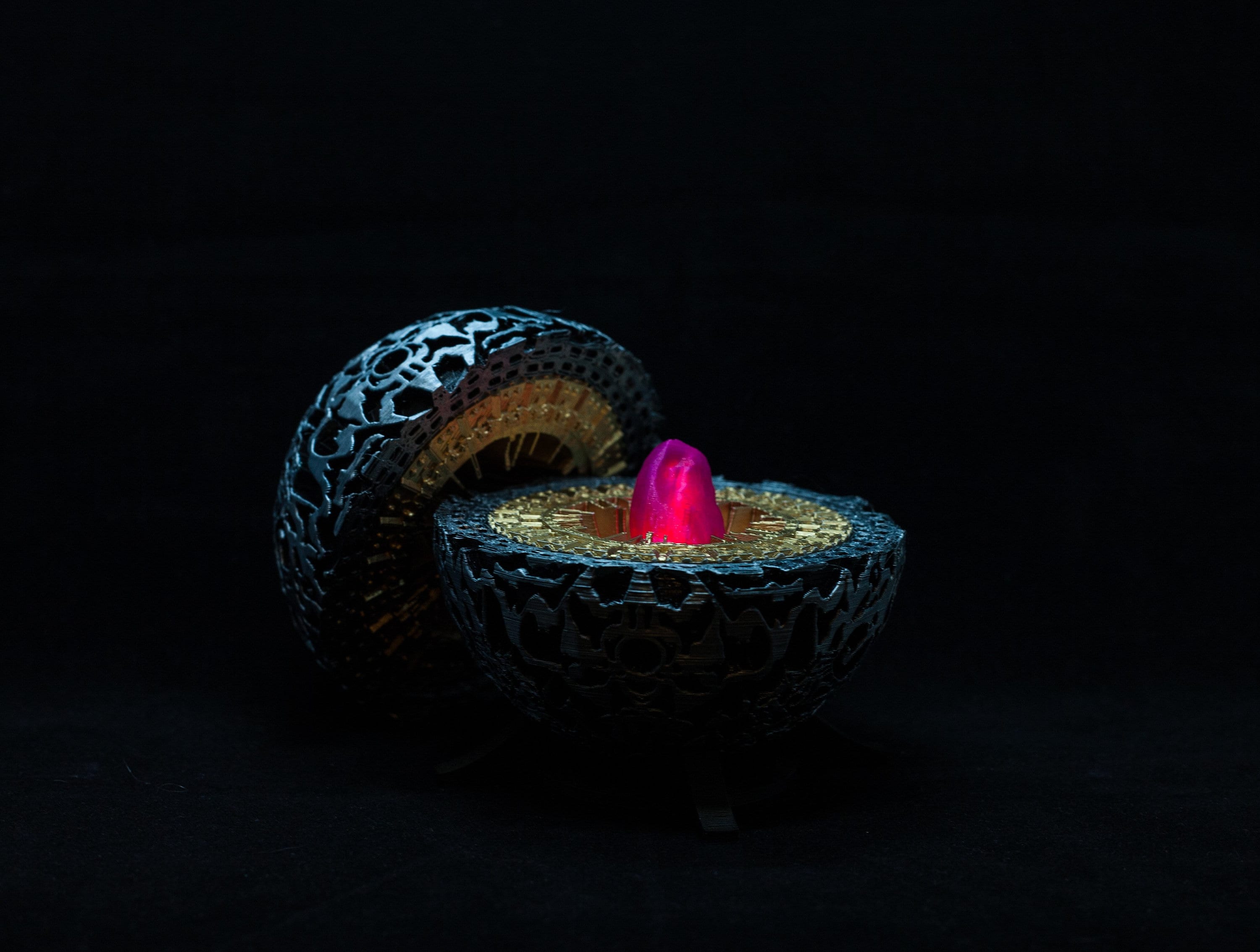 3d Printed Infinity Orb With LED Stand Infinity Stone Stones | Etsy