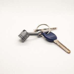 3D Printed Piston Keychain, Keyring, Car Engine, Party Giveaway ...