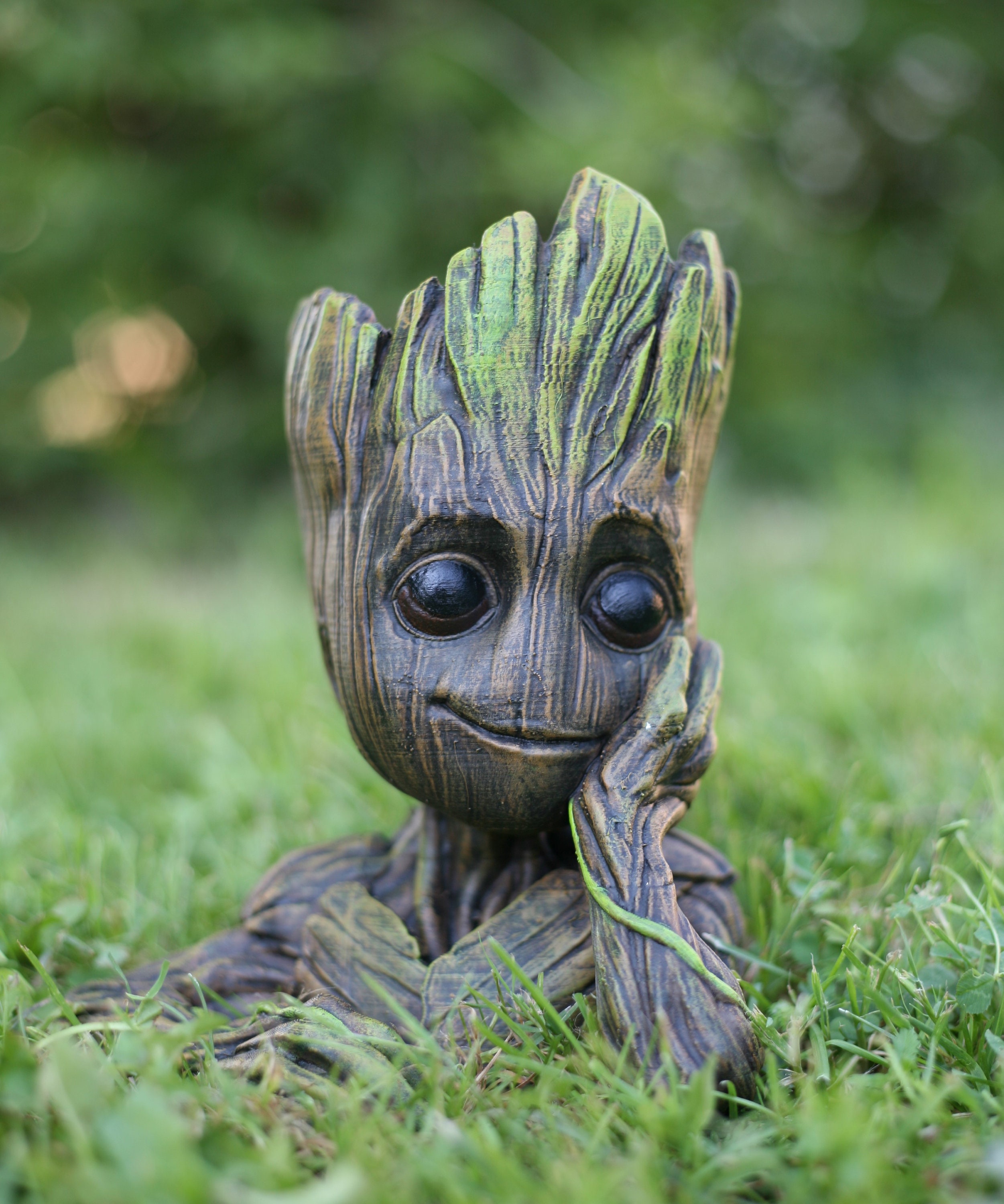 Cute Baby Groot Planter Avengers Infinity War Flower Vase | Etsy