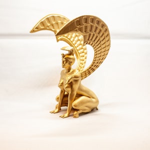 Neverending Story Inspired Sphinx Statue, Figurine, Decorative Book End ...