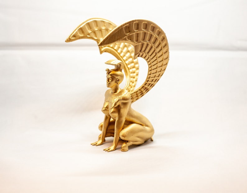 Neverending Story Inspired Sphinx Statue, Figurine, Decorative Book End ...