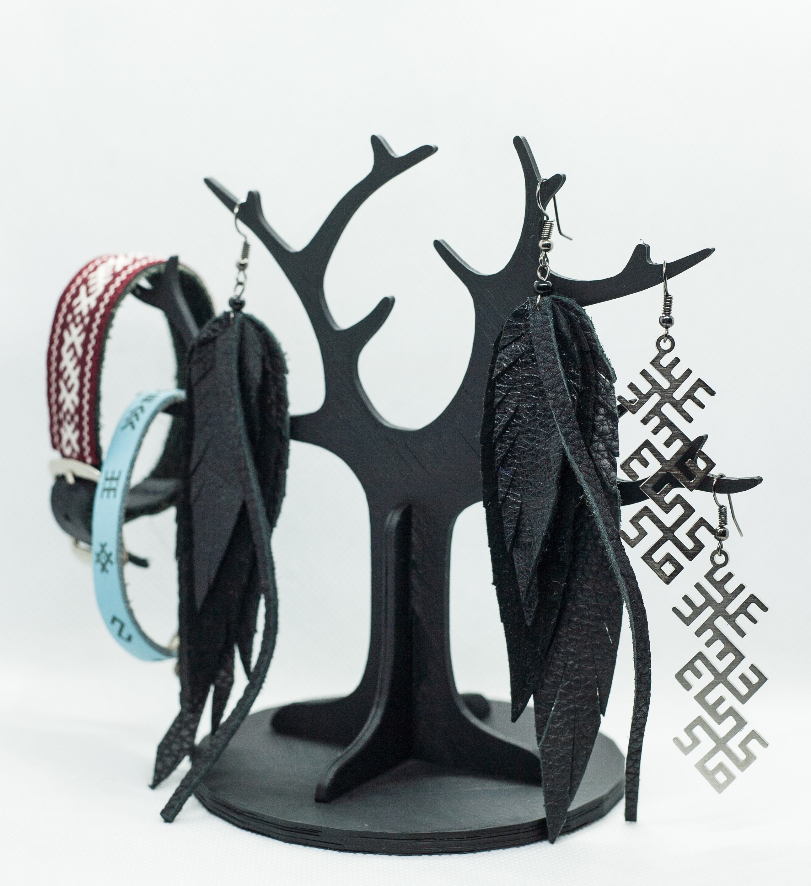 3D Printed Earrings tree stand Earrings holder Earrings | Etsy