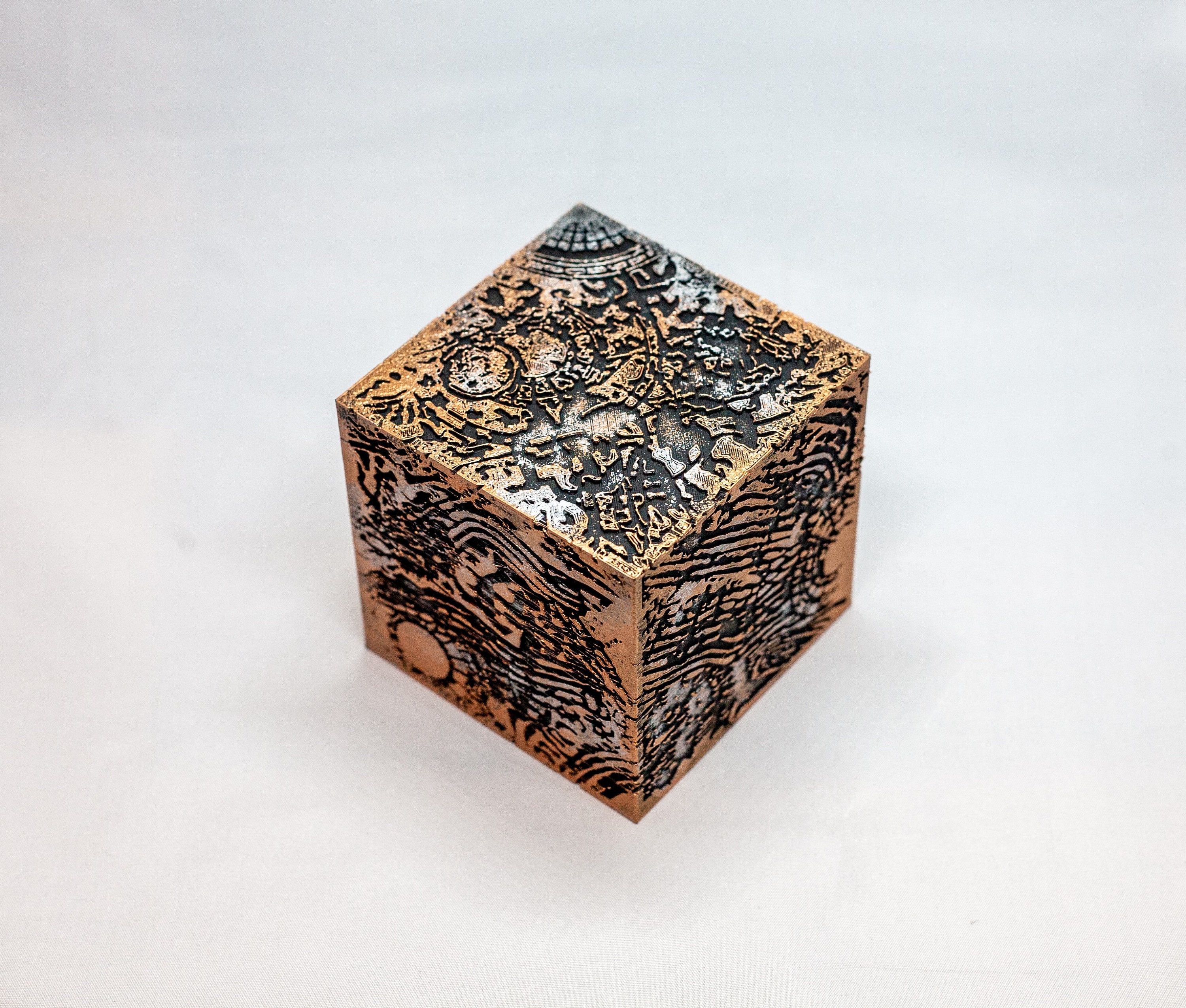 Inspired by Transformers Allspark Cube Hand Painted With Stand - Etsy ...