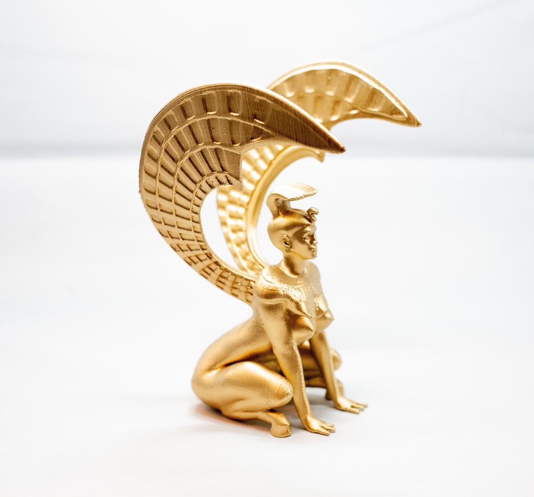 Neverending Story Inspired Sphinx Statue, Figurine, Decorative Book End ...