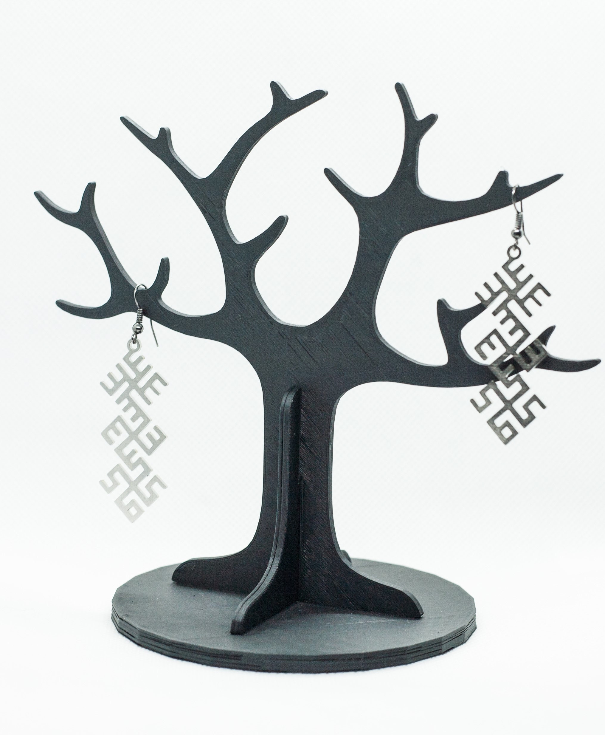 3D Printed Earrings tree stand Earrings holder Earrings | Etsy