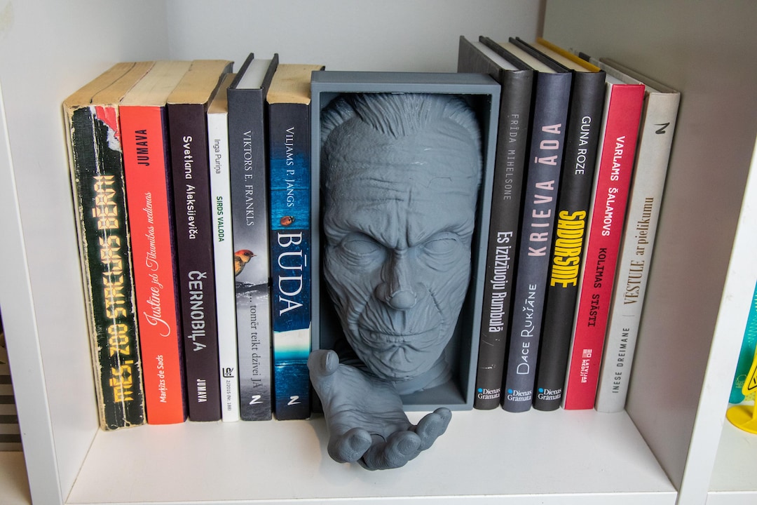 Imhotep Design the Mummy Inspired Bookend - Book Nook - Unique Book Support and Display - Etsy