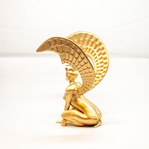 Neverending Story Inspired Sphinx Statue, Figurine, Decorative Book End ...