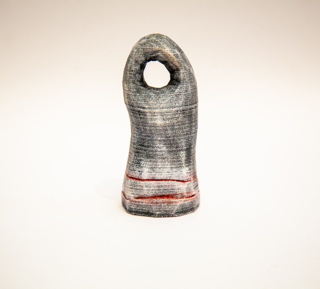 Customizable Valheim Inspired Tombstone Statue Figure, 3D Printed Hand ...