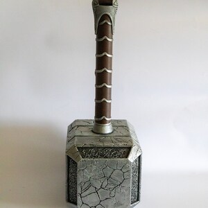 Cracked Thors's Hammer Perfect for Asgardian Collectors and Marvel ...