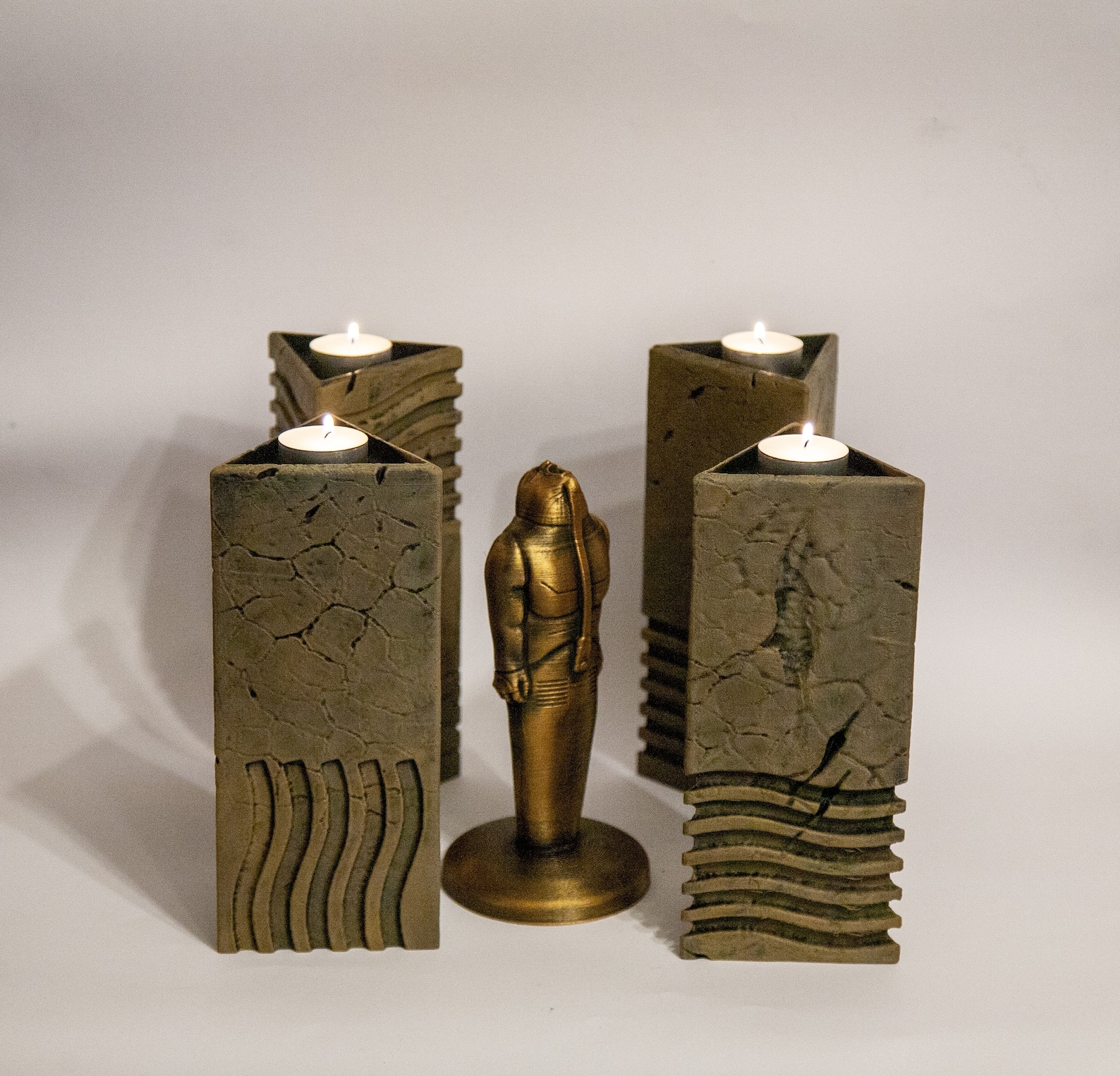 Fifth Element Movie Elemental Stones for Tealight Candles With 5th ...