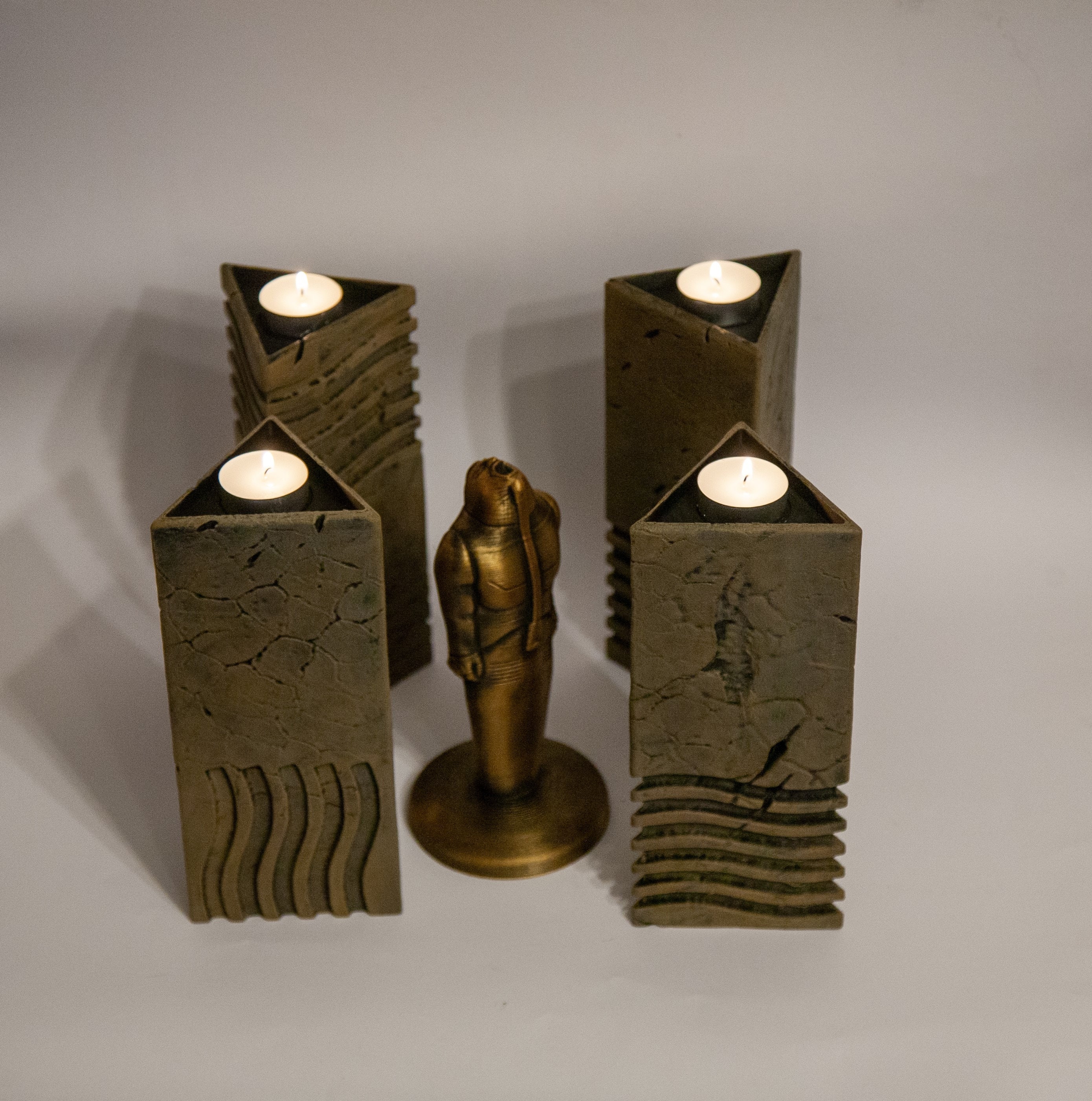 Fifth Element Movie Elemental Stones for Tealight Candles With 5th ...