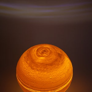 Jupiter Planet Night Lamp, 3D Printed Lamp, Modern Desk Lamp, Astrology ...