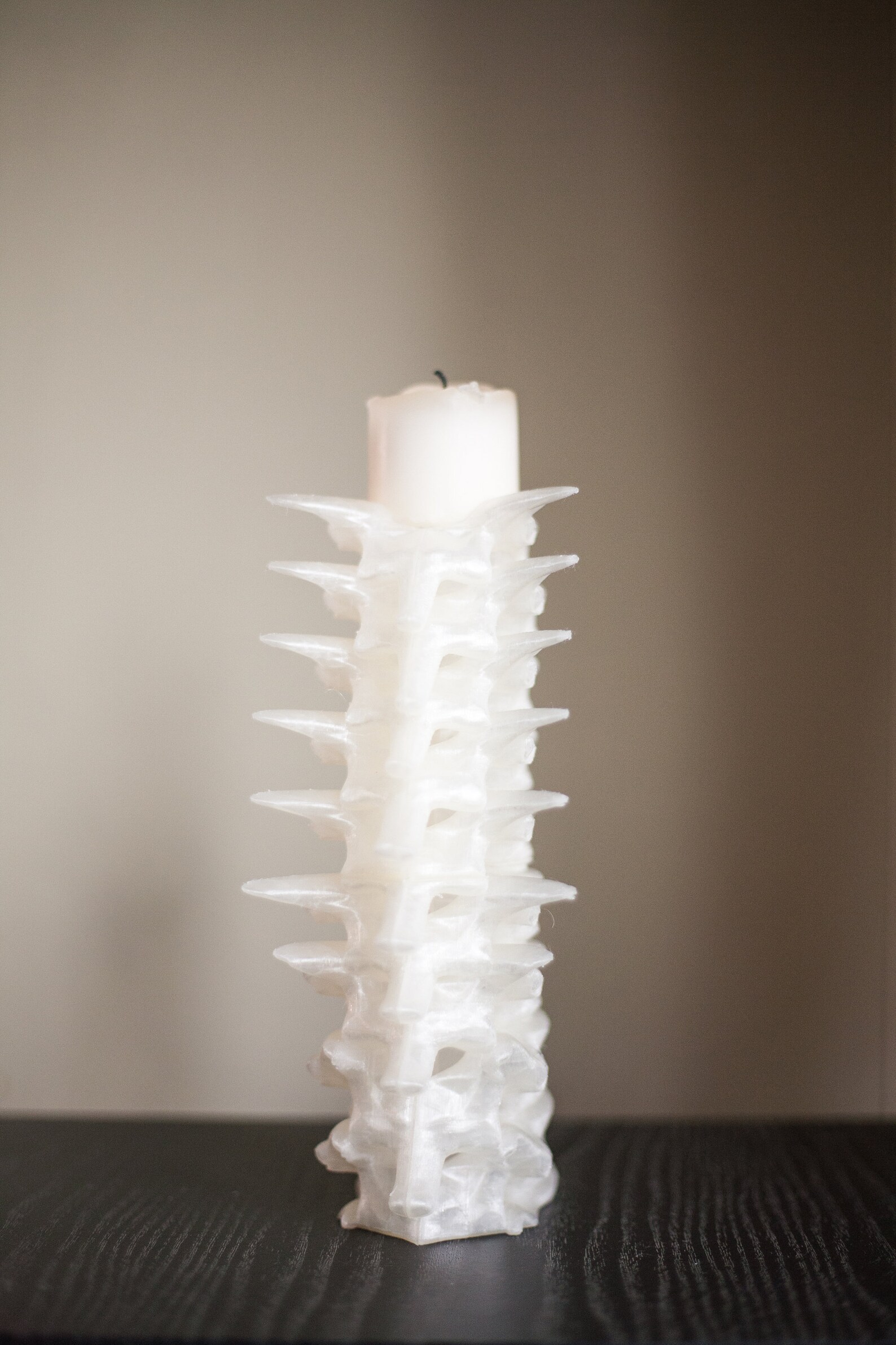 3d Printed Spine Candle Holder Halloween Decor Halloween - Etsy