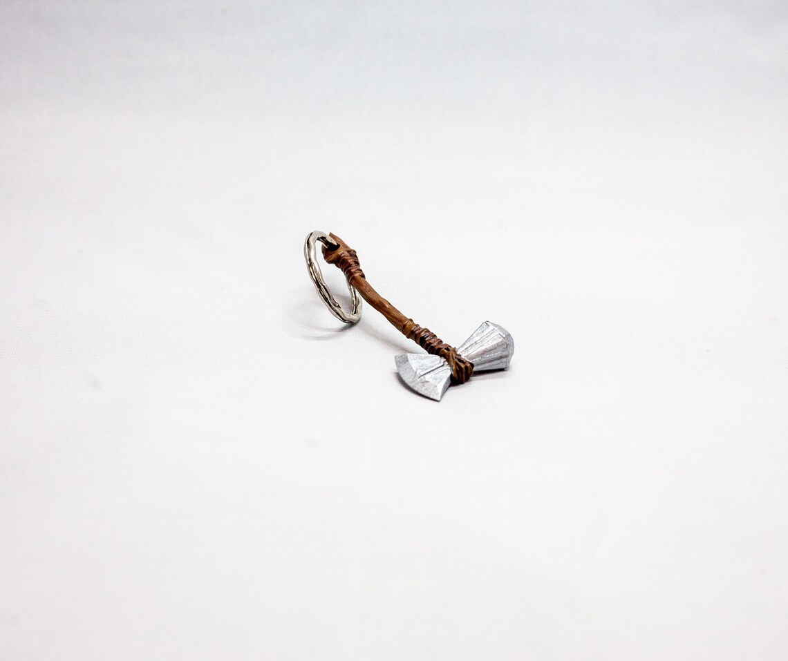 Thor Stormbreaker Keychain 3D Printed Hand Painted Thors Axe - Etsy