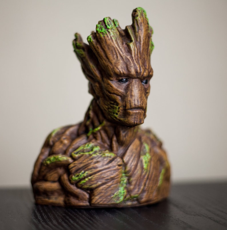 Cute Groot Marvel Guardians of the Galaxy 3D Printed Hand - Etsy