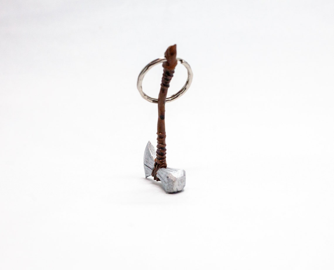 Thor Stormbreaker Keychain 3D Printed Hand Painted Thors Axe - Etsy