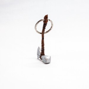 Thor Stormbreaker Keychain 3D Printed Hand Painted Thors Axe Avengers ...