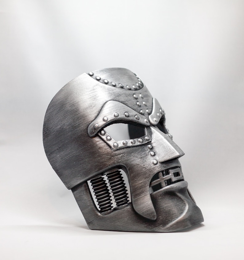 3D Printed Doctor Doom Mask Doctor Victor Von Doom - Etsy
