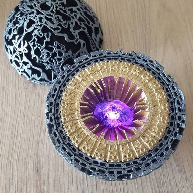 3d Printed Infinity Orb With LED, Stand Infinity Stone Stones Marvel ...