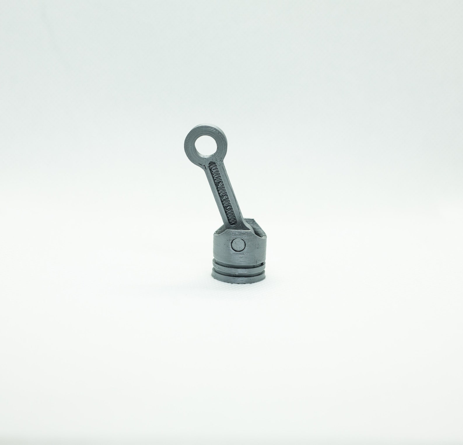 3D Printed Piston Keychain Keyring Car Engine Party | Etsy