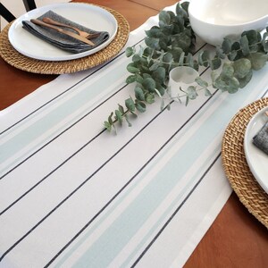 Coastal Farmhouse Table Runner Modern Table Runner Beach - Etsy