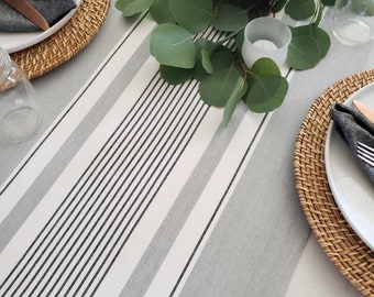 Black Plaid Buffalo Check Table Runner Centerpiece Gingham - Etsy