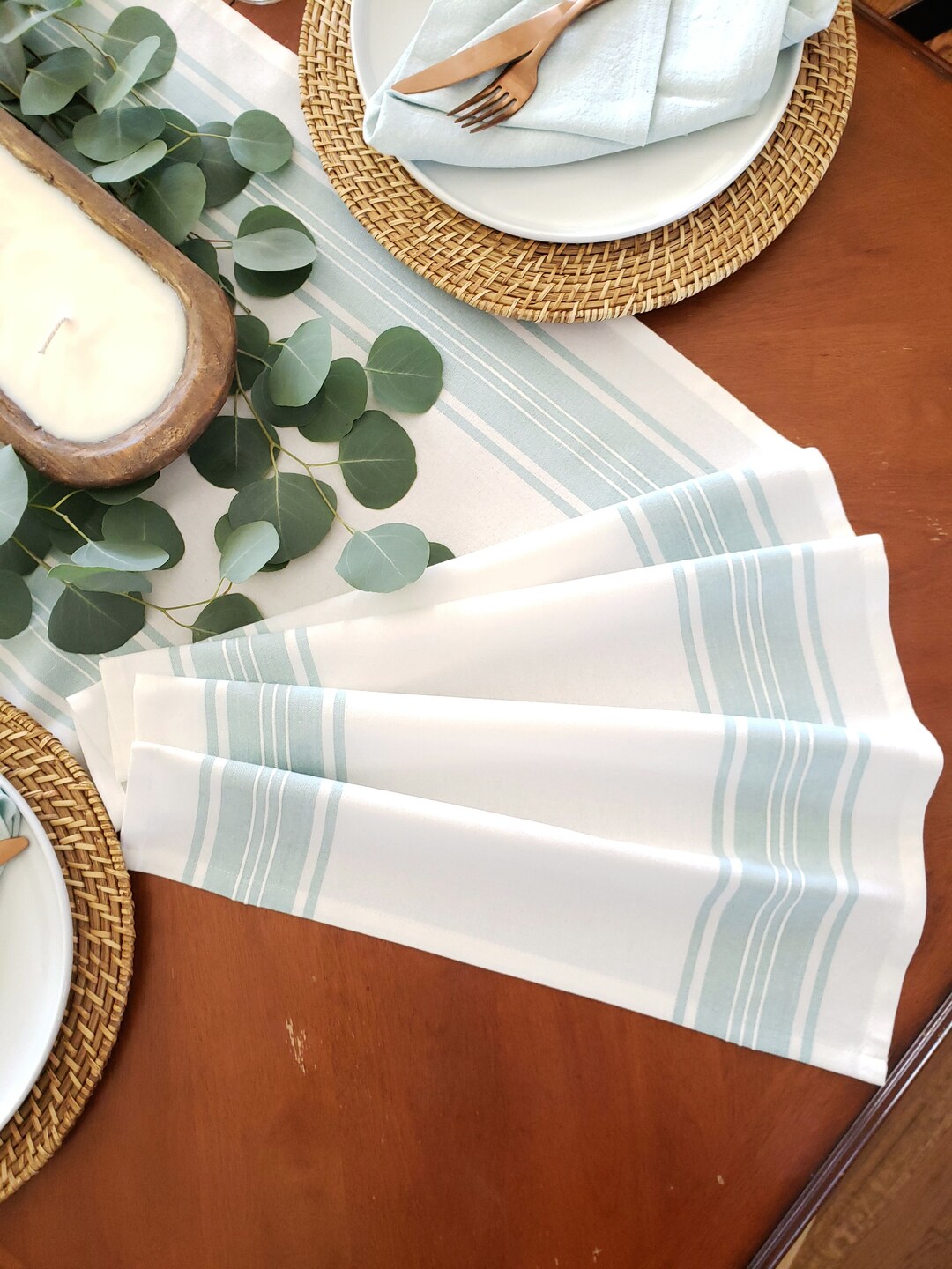 Coastal Table Runner, Summer Table Runner - Etsy