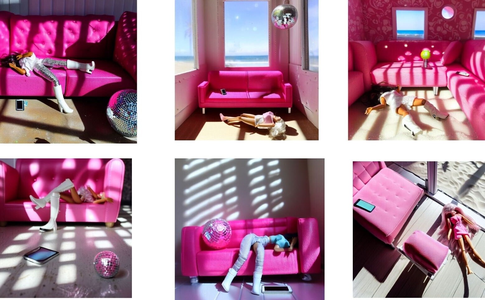 Barbie Ken Print Poster, Funny Barbie Art, Retro Wall Print Digital ...