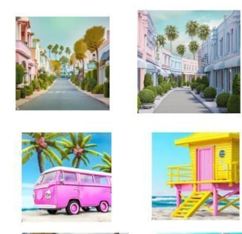 45 Pack Mega Bundle Pink Background Dolly Dream House Backdrop Pink ...