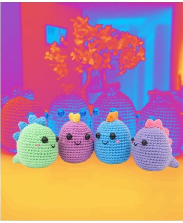 Tyrannosaurus Dinosaur No Sew Crochet Pattern Dinosaur Jurassic World No Sew Pattern No Sew